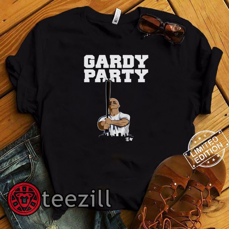 Brett Gardner Shirt - Gardy Party, New York Bang Gang - Breakin Shirts ...