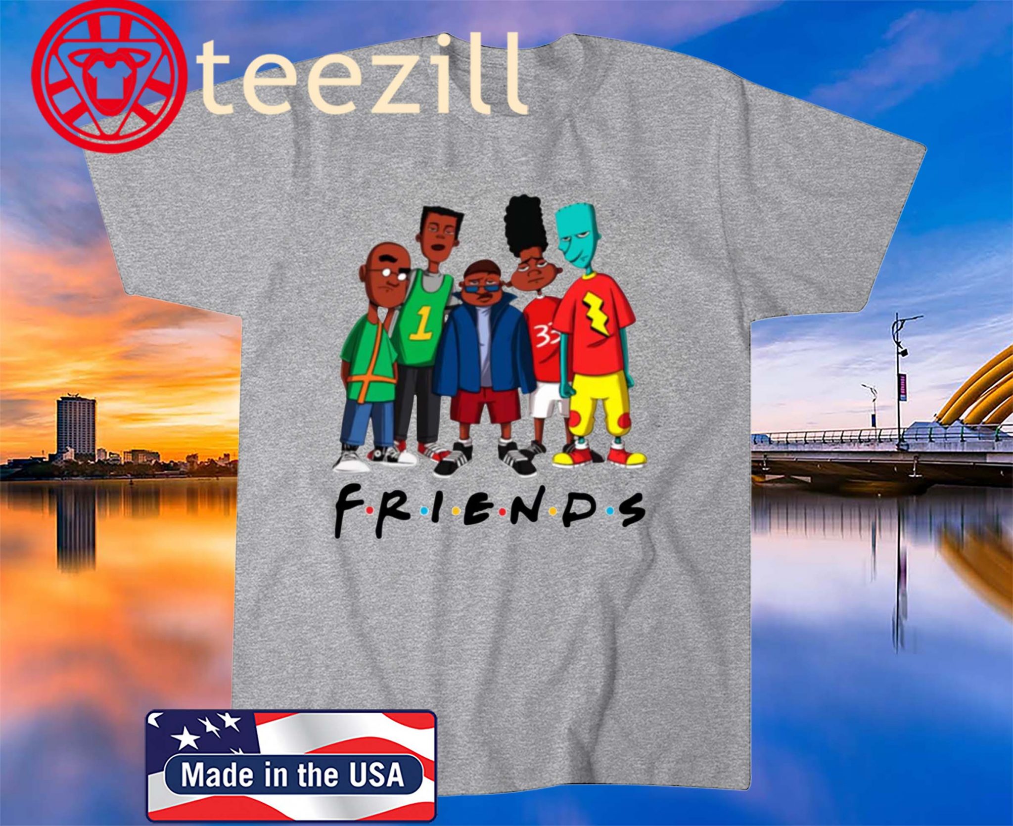 Skeeter Doug Fillmore Recess Vince Sticky Friends Show Shirt - teezill
