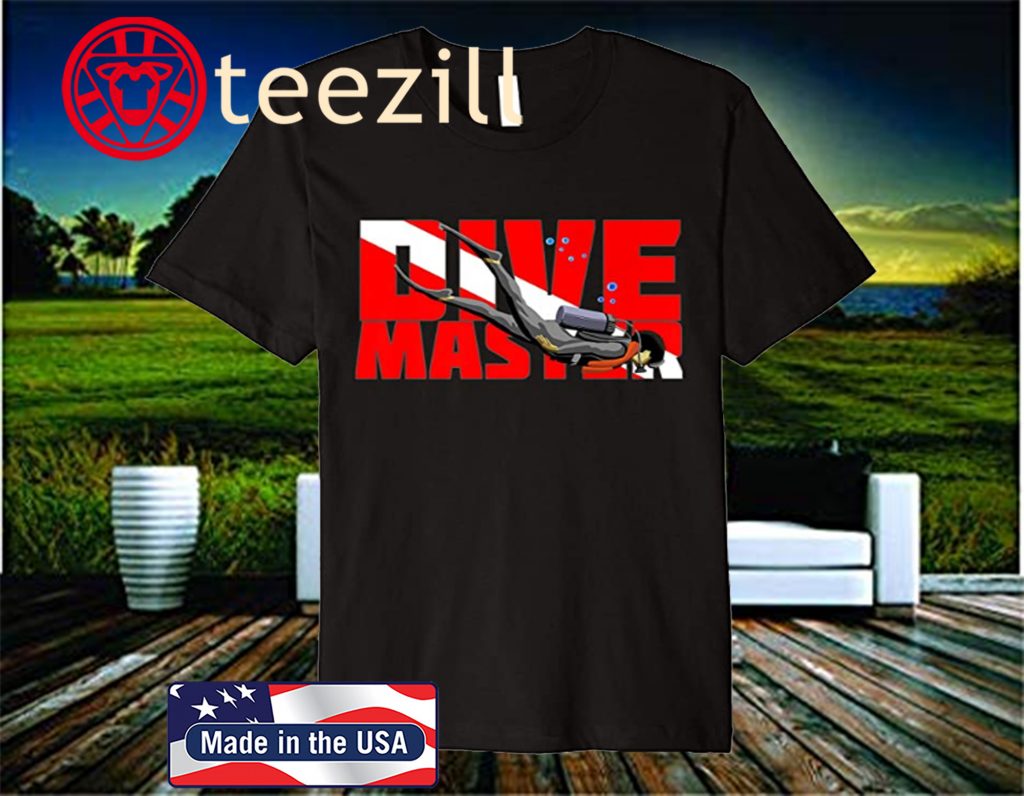 Dive Flag Dive Master Premium T-Shirt - teezill