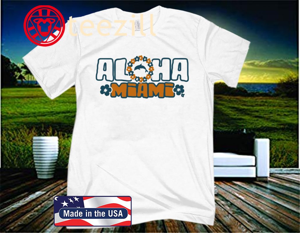 ALOHA MIAMI OFICIAL T-SHIRT TUA TAGOVAILOA - MIAMI DOLPHINS - teezill