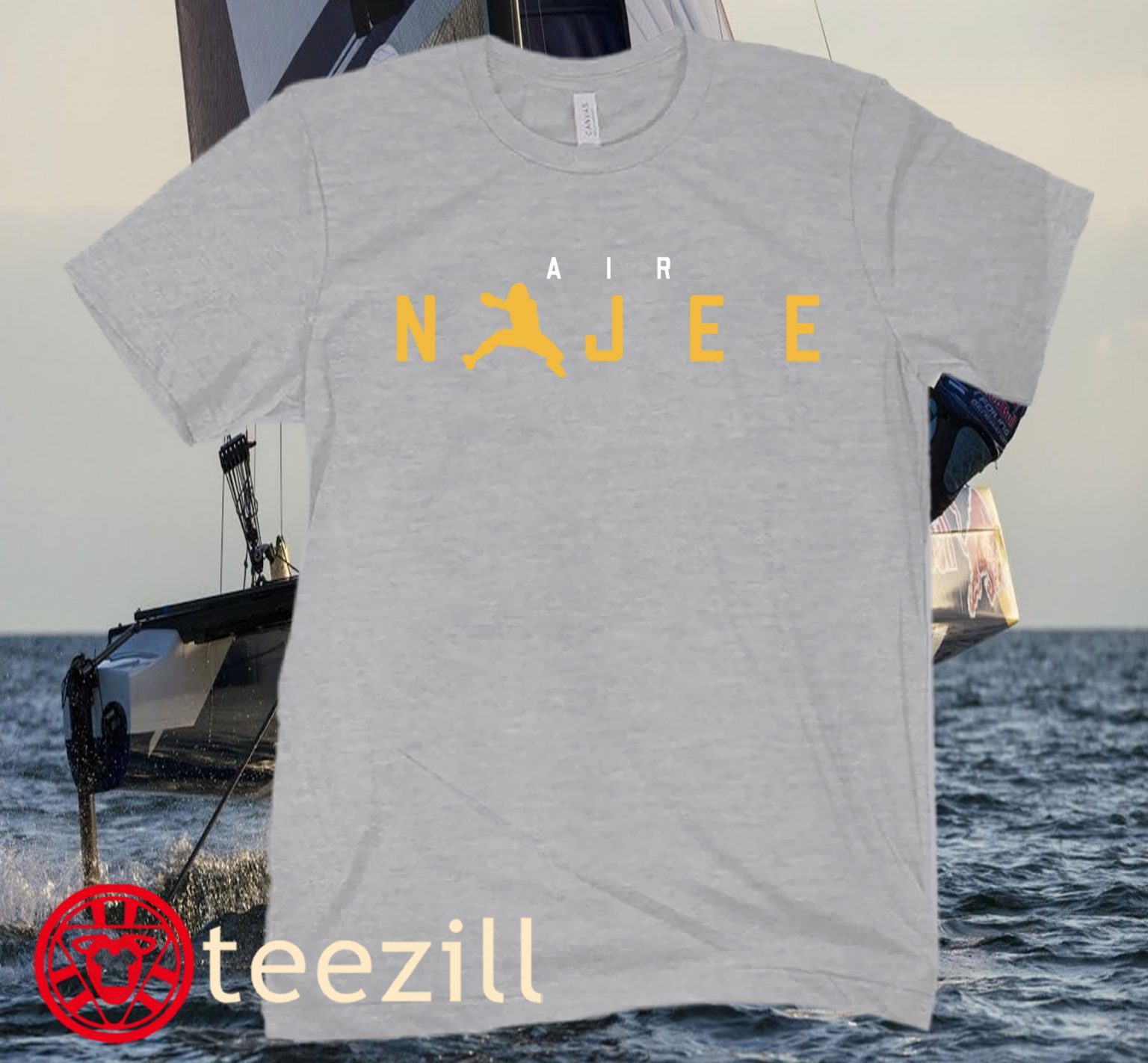 Najee Harris- Air Najee Logo Shirt - teezill